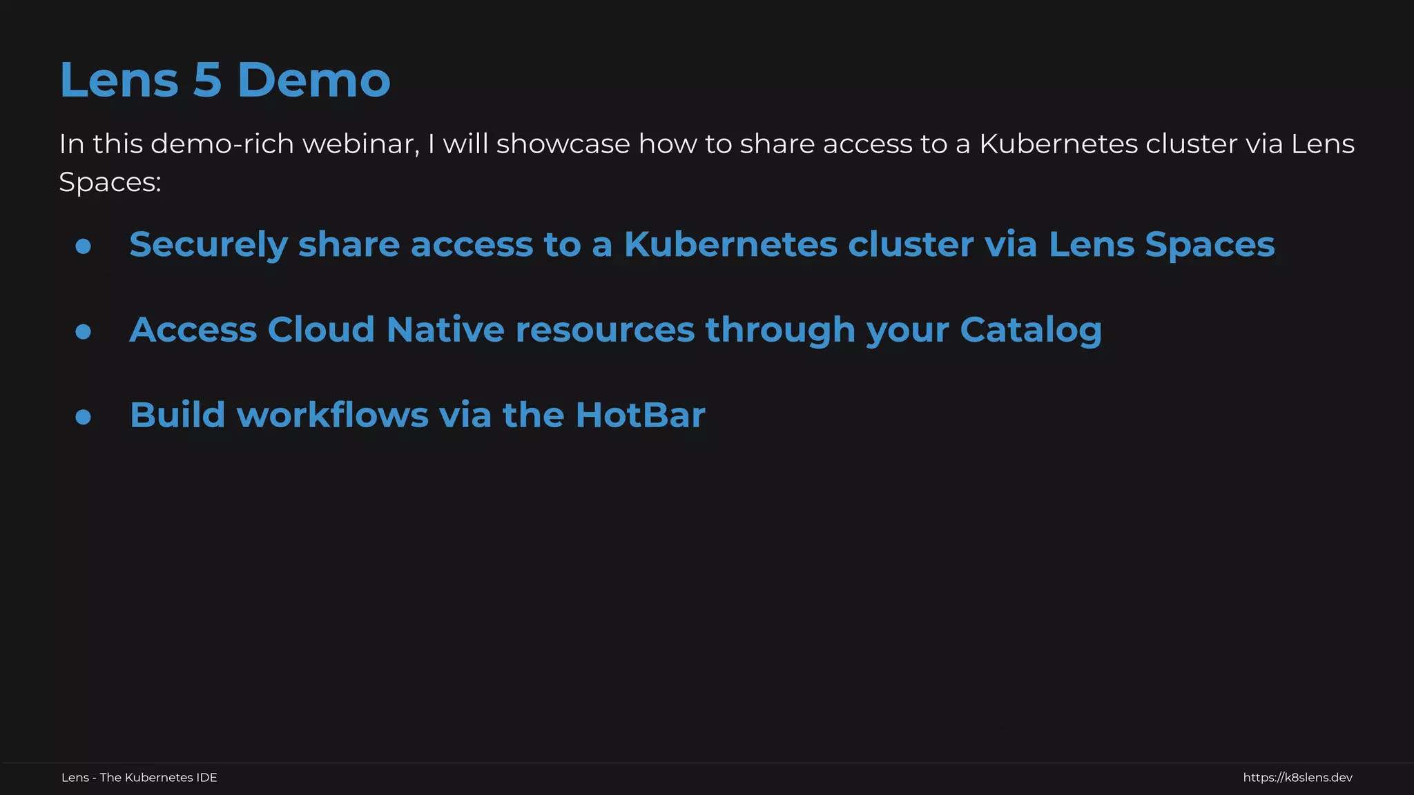 How To Share A Kubernetes Cluster Securely Through Lens Spaces Ppt