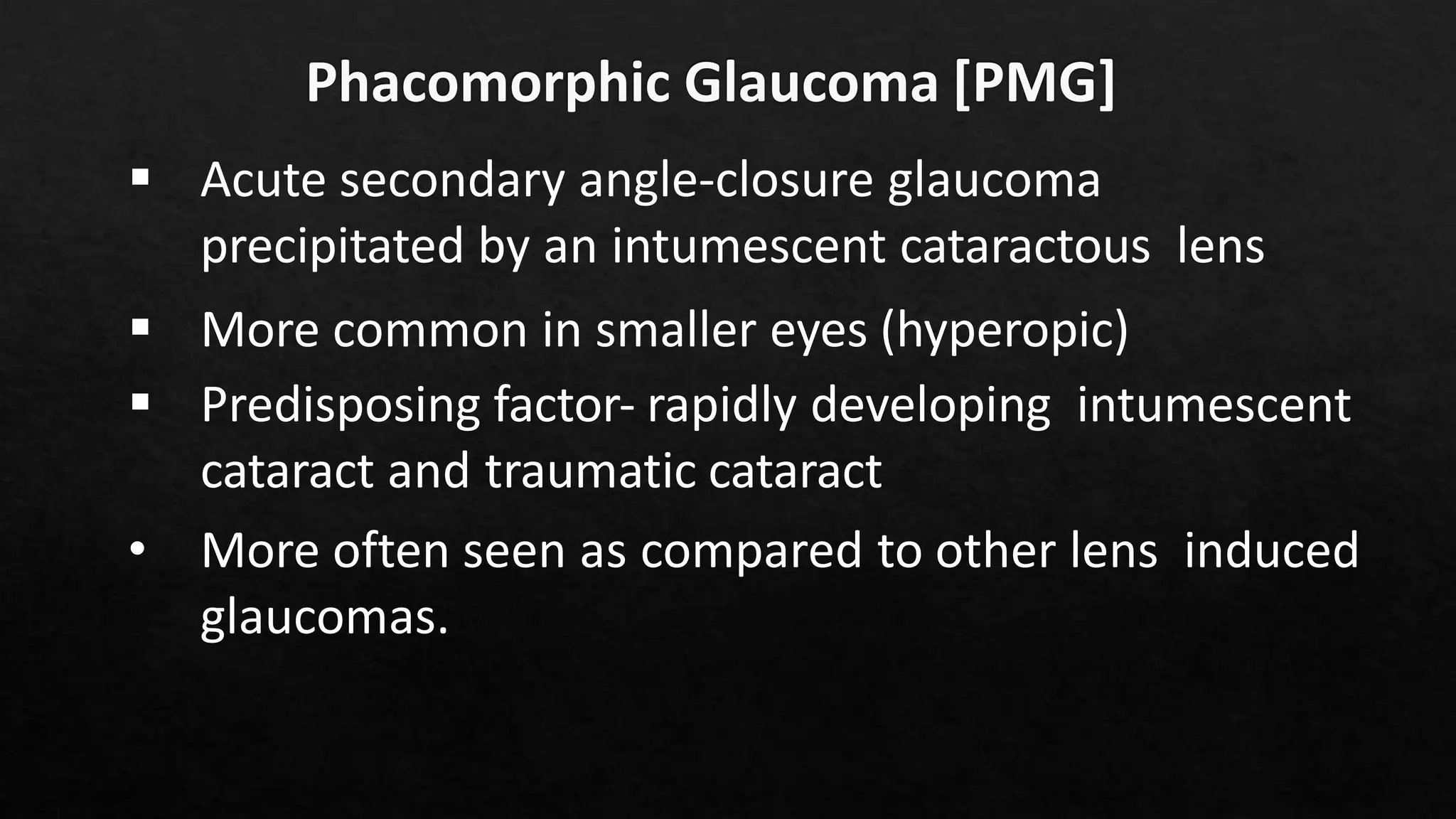 Lens induced glaucoma - DR ARNAV | PPTX