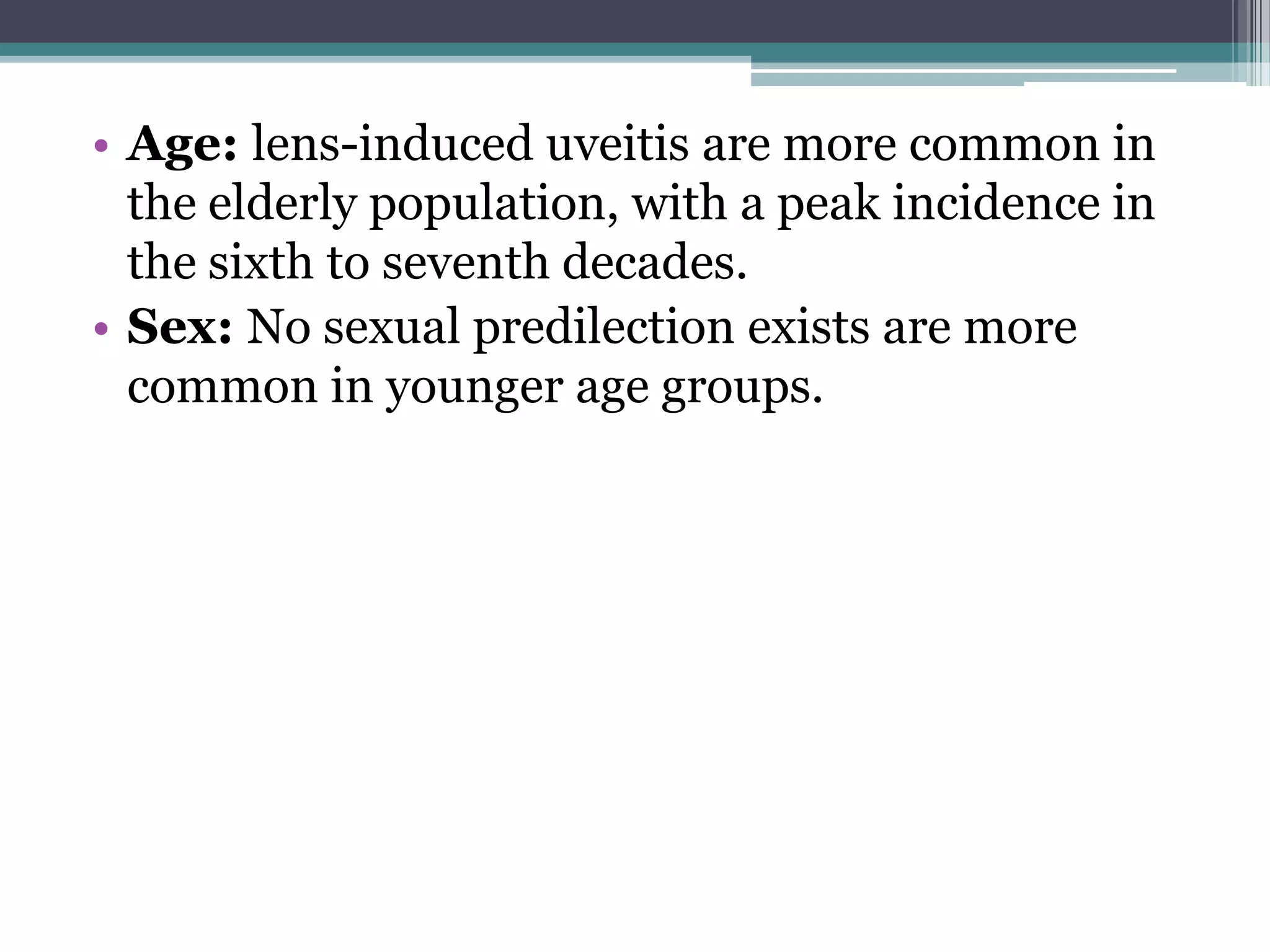 Lens Induced Uveitis | PPTX