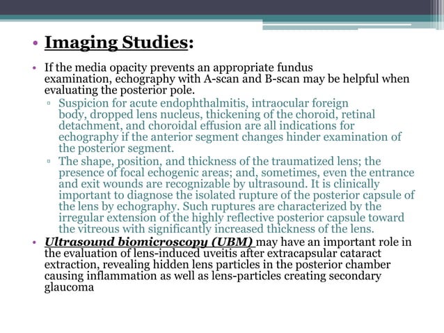 Lens Induced Uveitis | PPTX