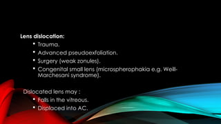 lens-related glaucoma.............. .pptx