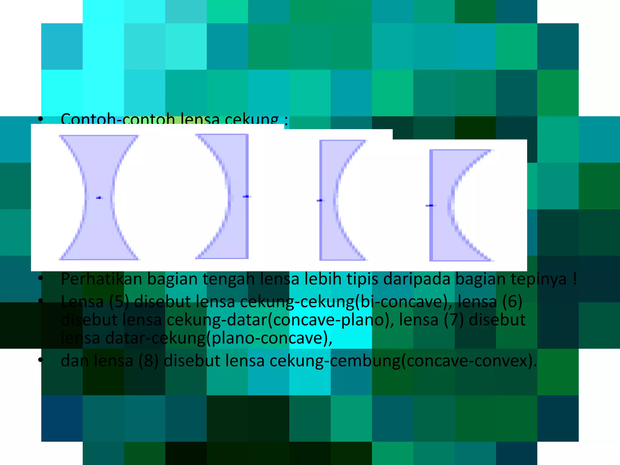 Lensa cembung dan lensa cekung | PPTX
