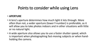 Lens and its Types | PPTX