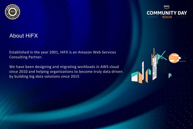 ACDKOCHI19 - Next Generation Data Analytics Platform on AWS | PPT