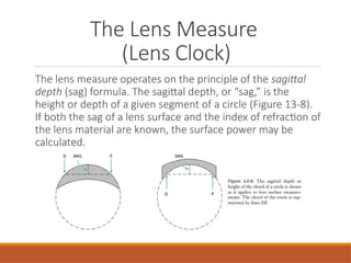 Ophthalmic Dispensing: Lens Curvature.pptx