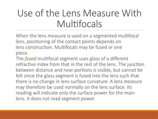 Ophthalmic Dispensing: Lens Curvature.pptx