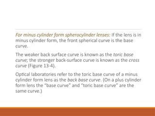 Ophthalmic Dispensing: Lens Curvature.pptx