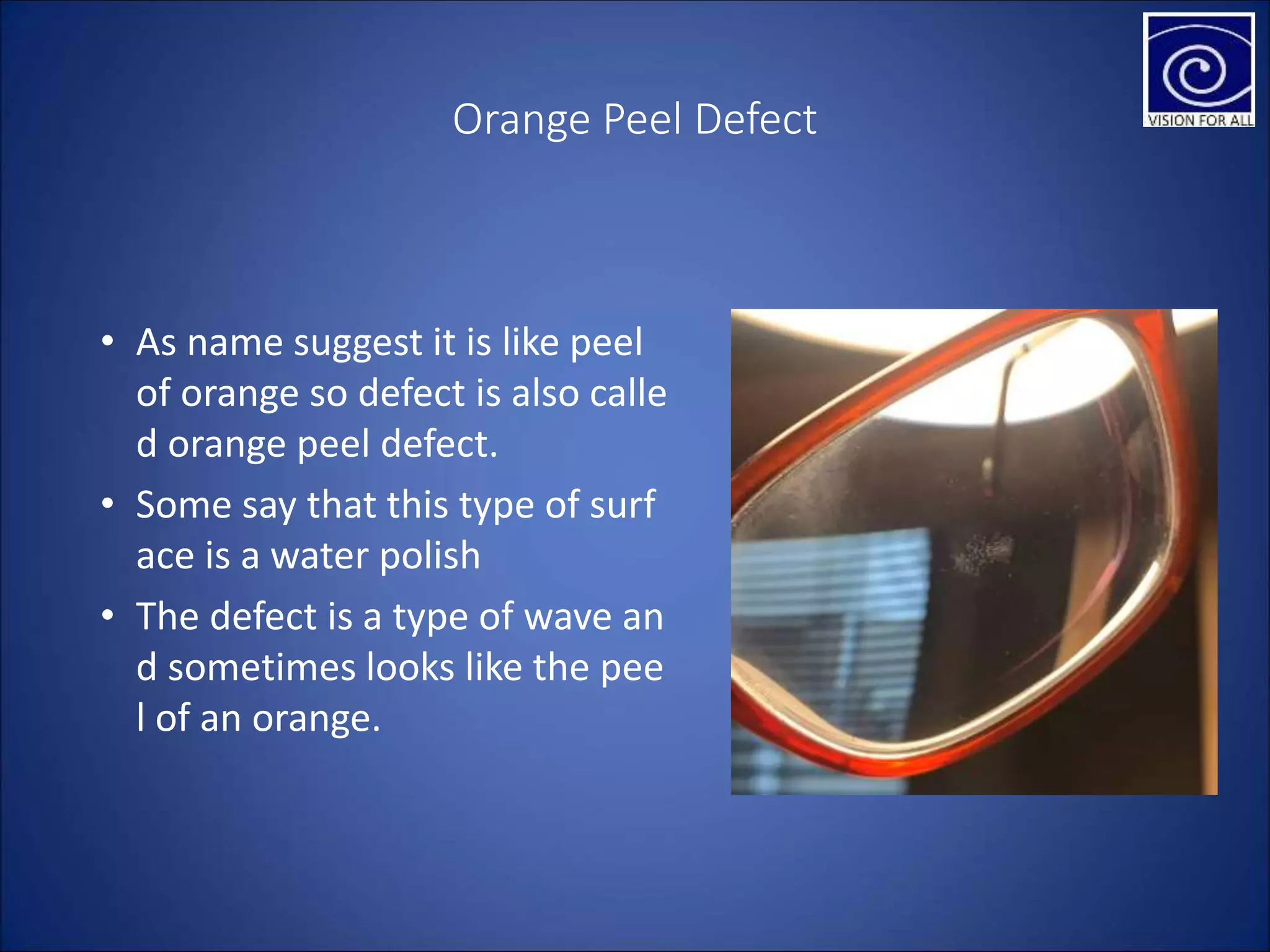 Lens defects or lens fault ppt | PPTX