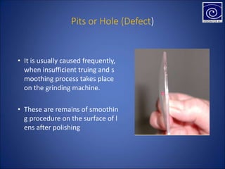 Lens defects or lens fault ppt | PPTX
