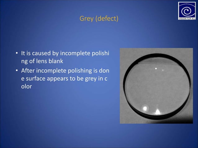 Lens defects or lens fault ppt