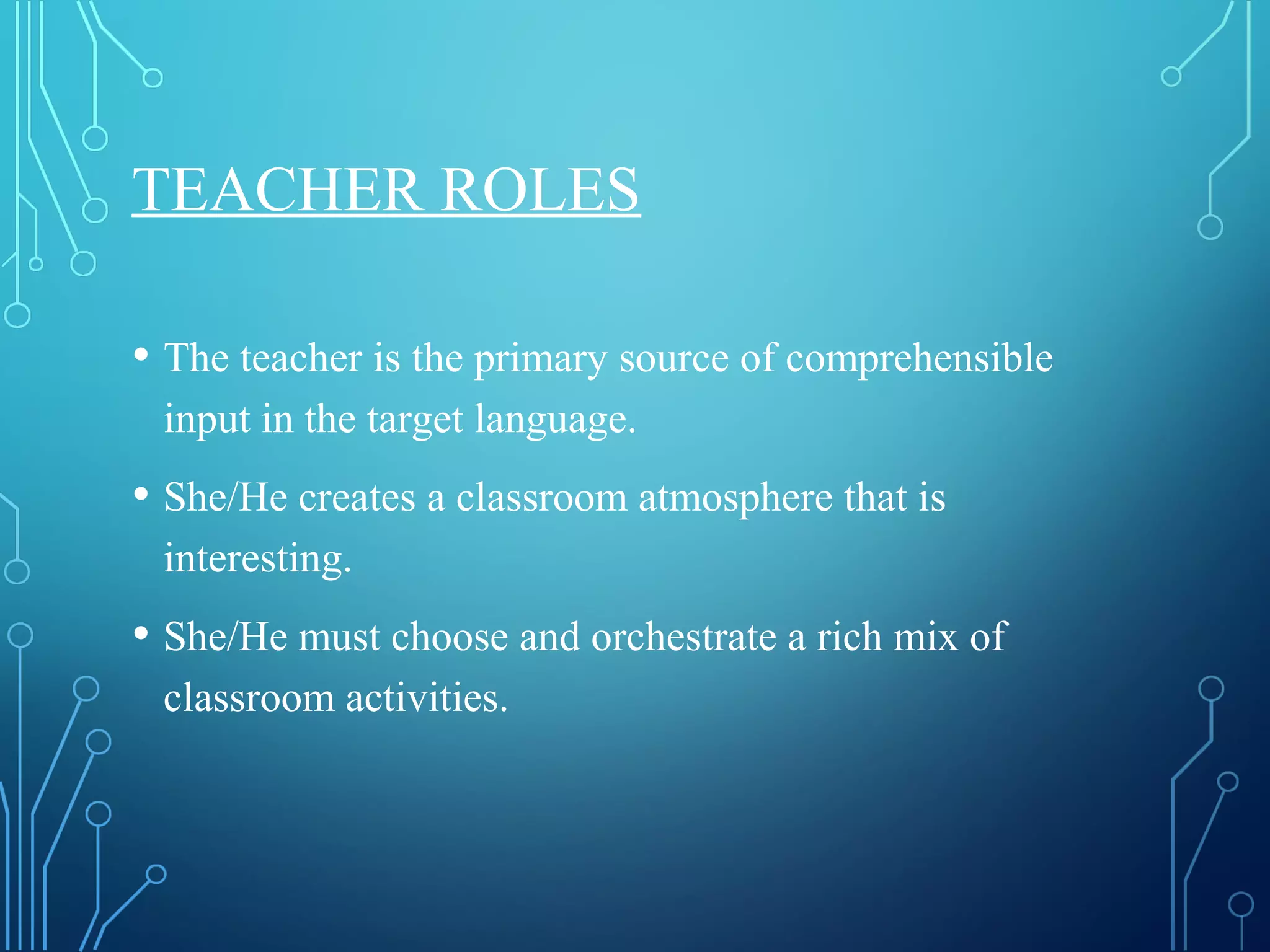 The Natural Approach | PPT