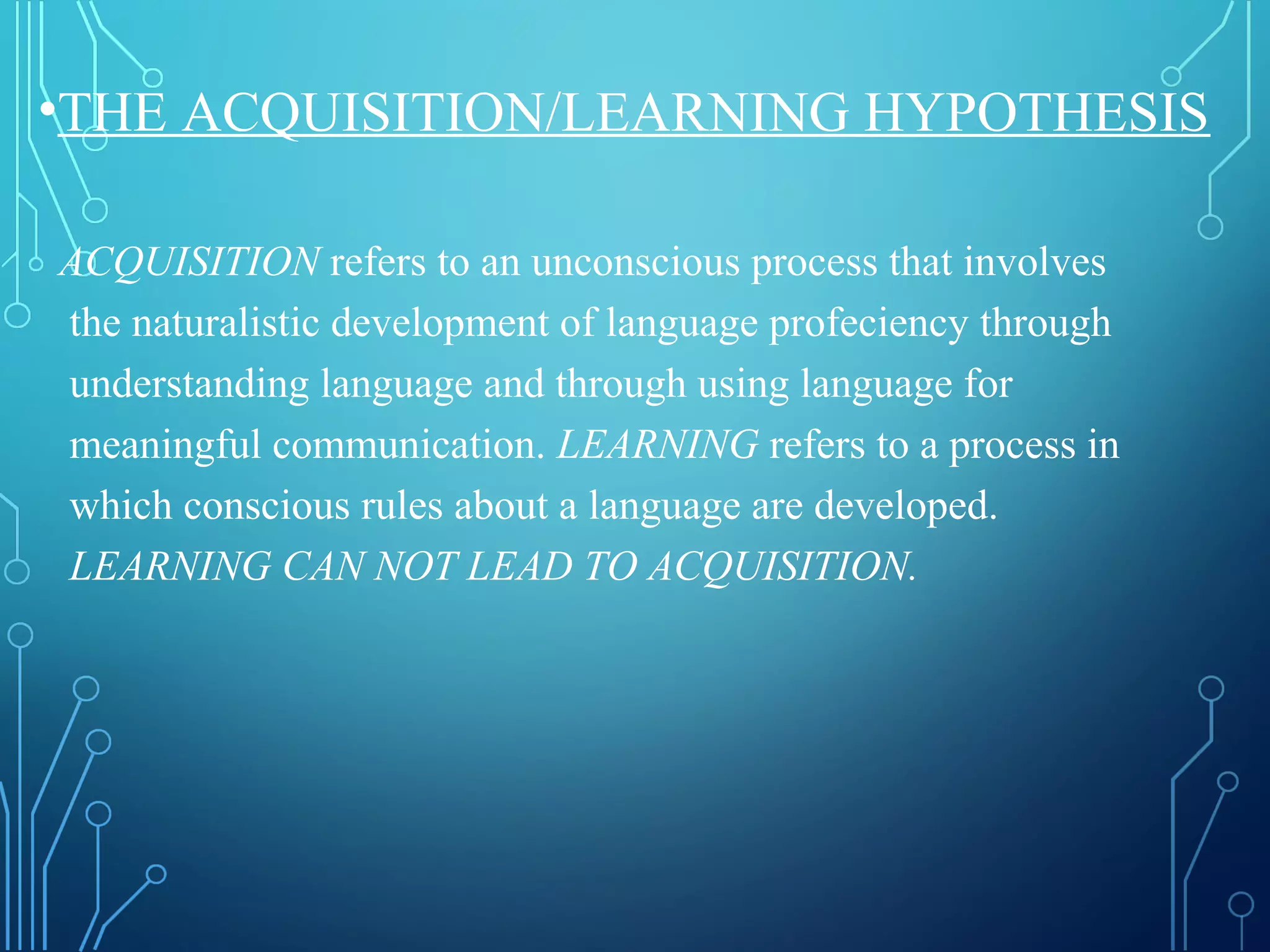 The Natural Approach | PPT