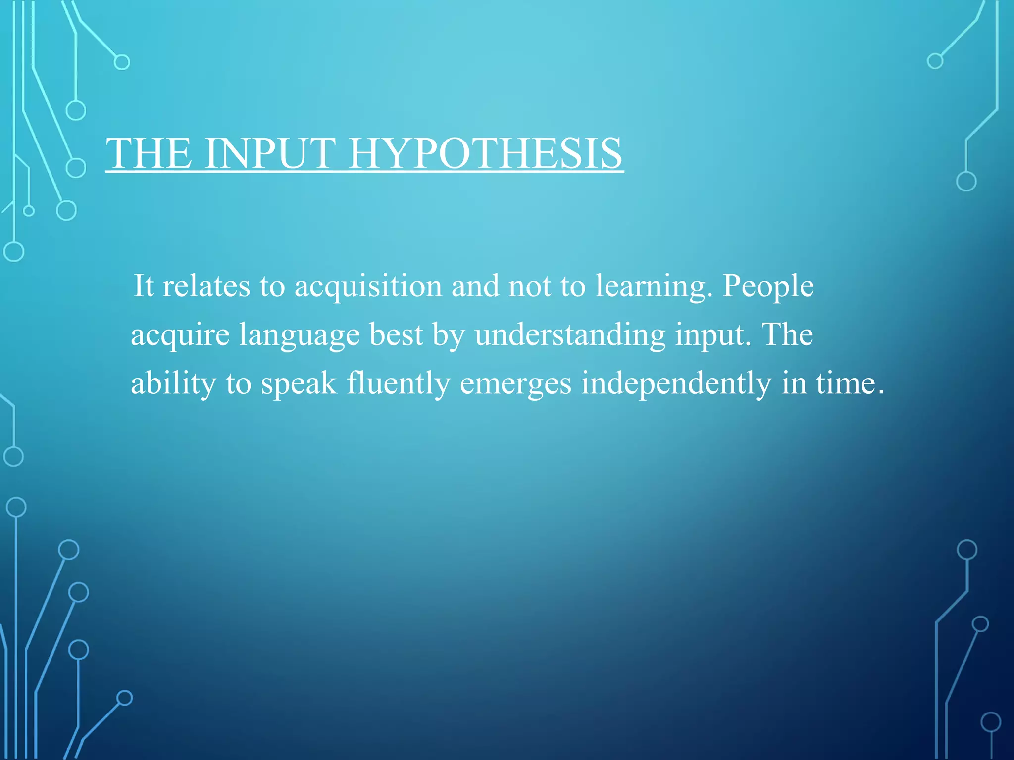 The Natural Approach | PPT