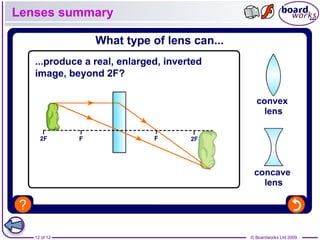 lenses.ppt the types of lenses concave and convex lens | PPT