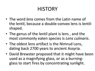 Lenses | PPTX