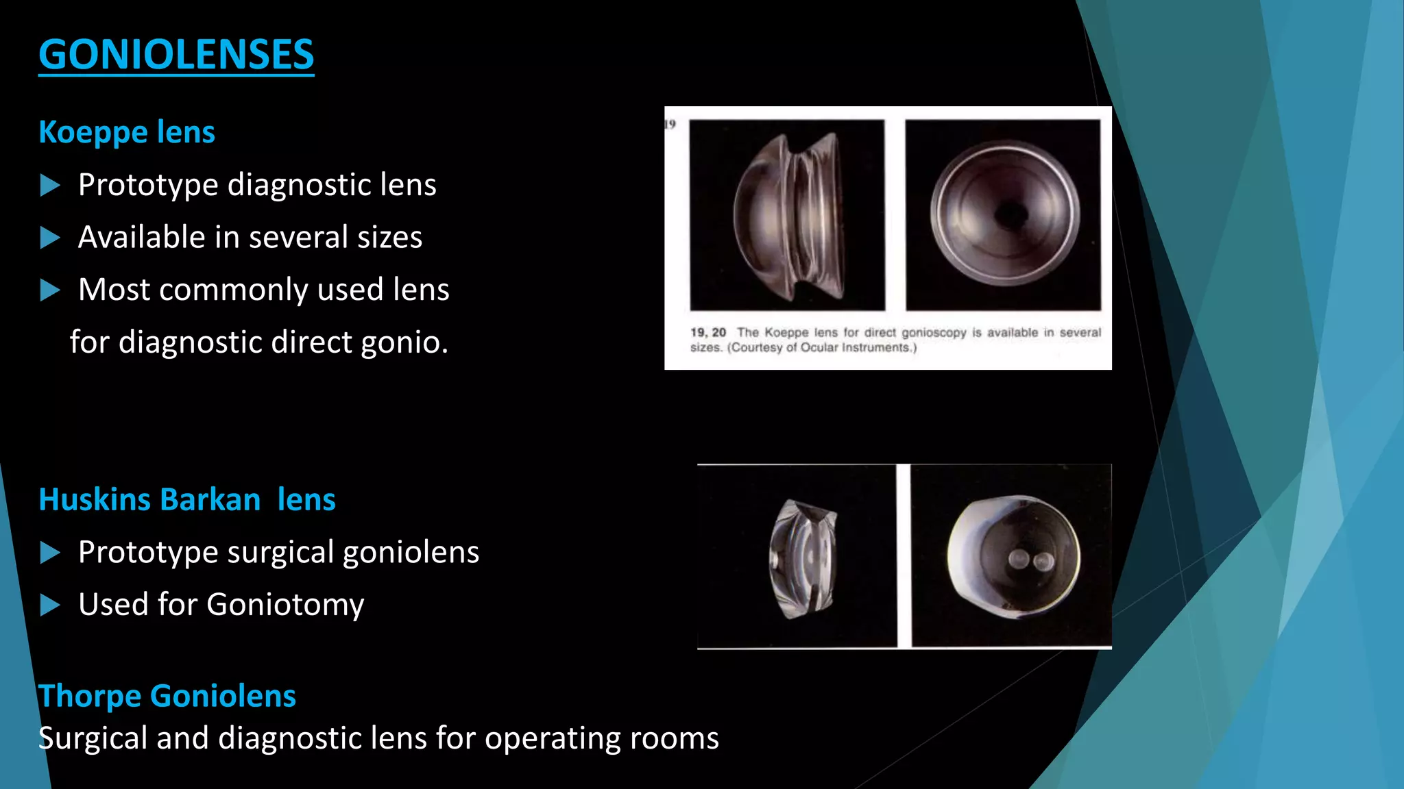 Lenses in ophthalmology | PPTX