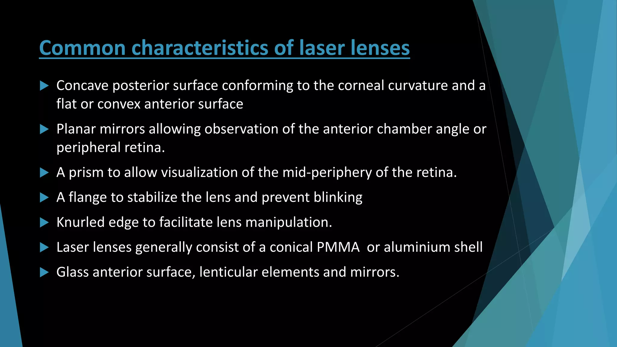 Lenses in ophthalmology | PPTX