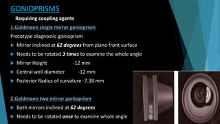 Lenses in ophthalmology | PPTX