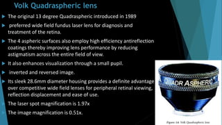 Lenses in ophthalmology | PPTX