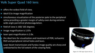 Lenses in ophthalmology | PPTX