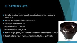 Lenses in ophthalmology | PPTX