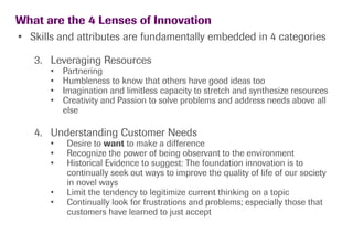 The 4 Lenses of innovation book review | PDF