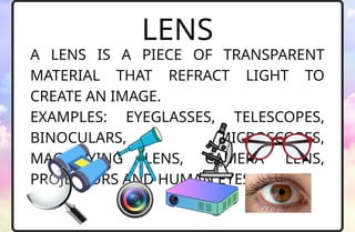 LENSES PHYSICAL SCIENCE 10 REPORTING PPT.pptx