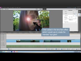 Lens Flare Editing Process | PPTX