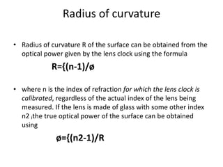 lens gauge.pptx | Cameras and Camcorders | Consumer Electronics