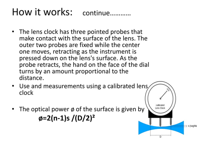 lens gauge.pptx | Cameras and Camcorders | Consumer Electronics