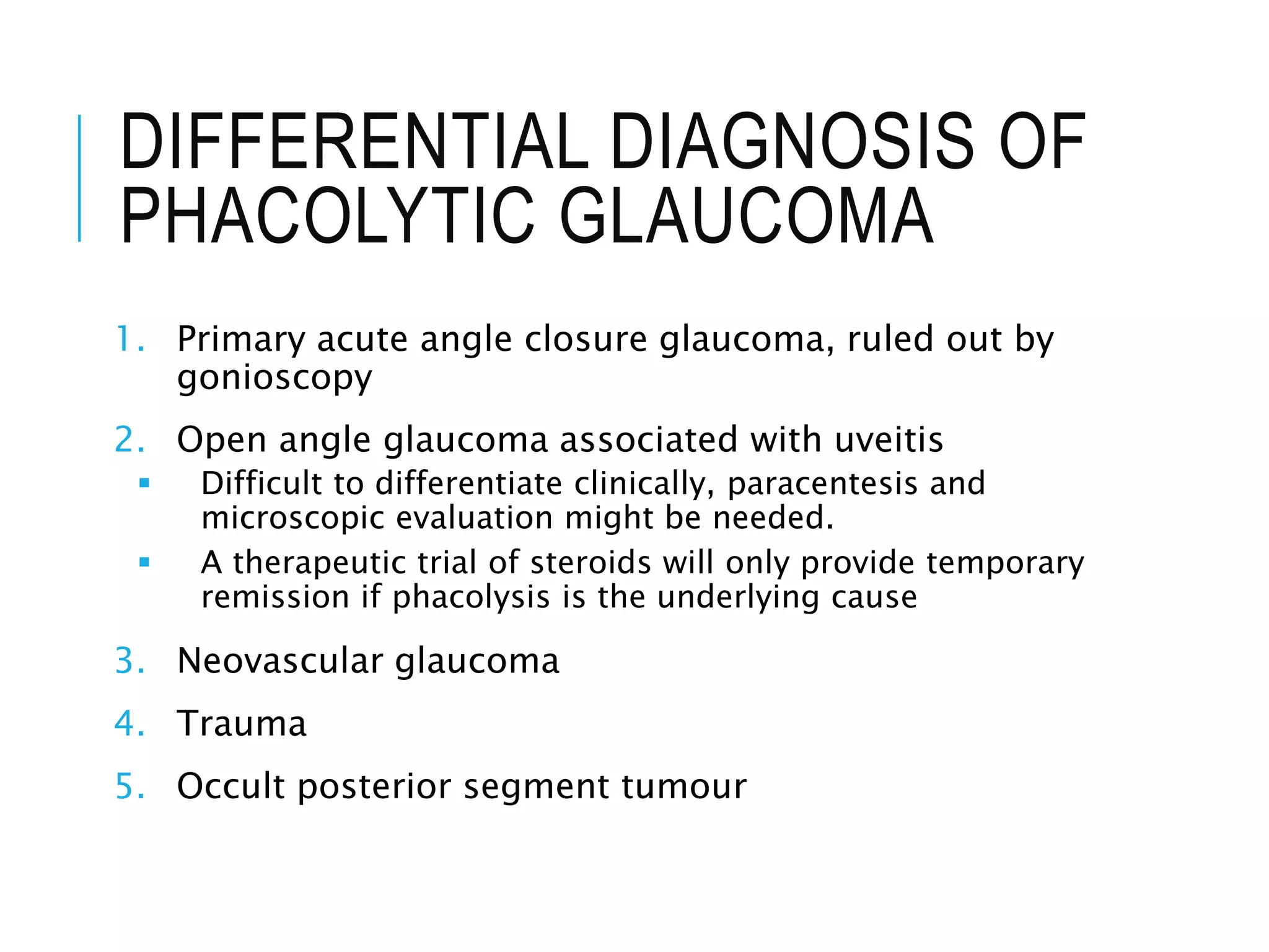 Lens induced glaucoma | PPTX