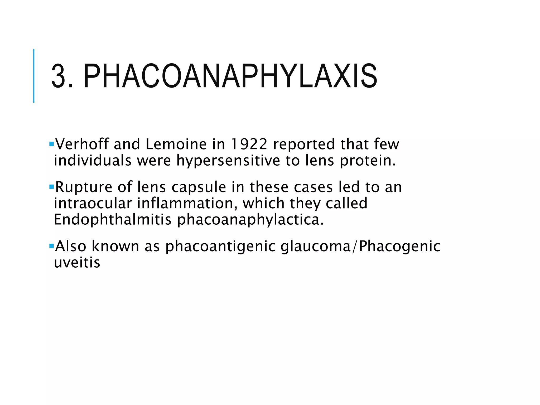 Lens induced glaucoma | PPTX
