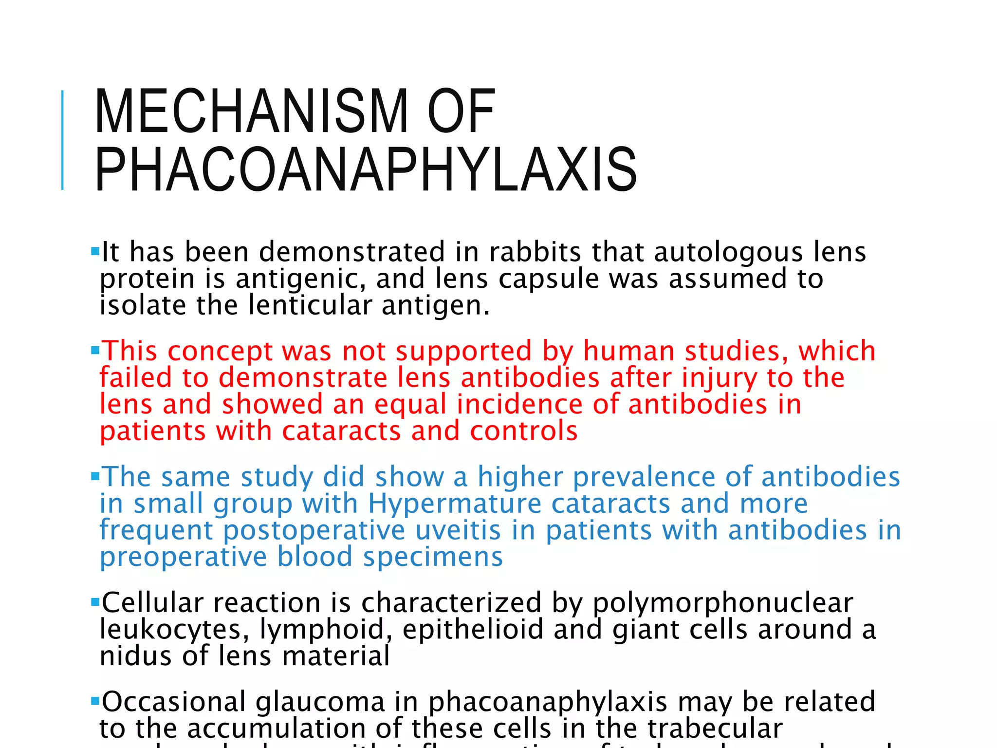 Lens induced glaucoma | PPTX