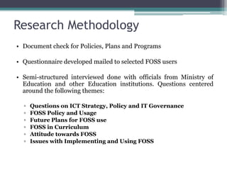 FOSS in Education in Guyana | PPTX