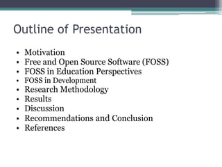 FOSS in Education in Guyana | PPTX