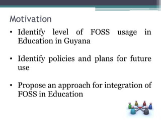 FOSS in Education in Guyana | PPTX