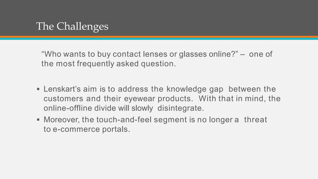 Lenskart | PPTX | Eye and Vision Conditions | Diseases and Conditions