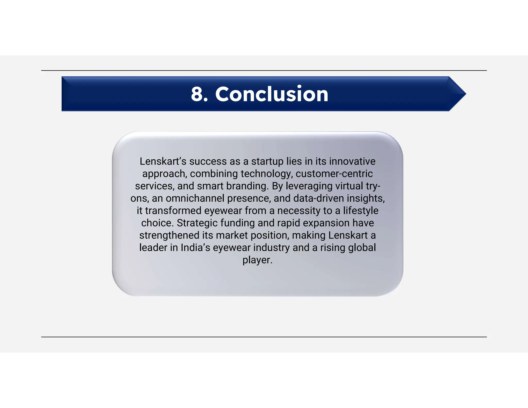Lenskart final about comparing the analysis | PDF