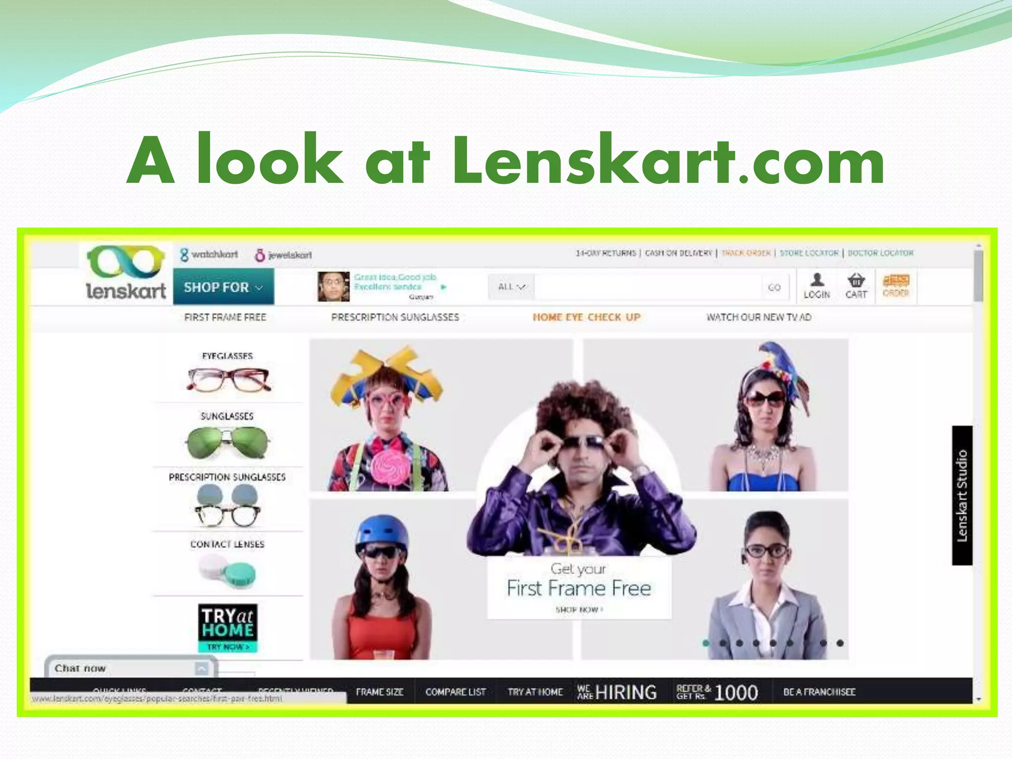 The Story of LensKart | PPTX