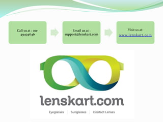 The Story of LensKart | PPT