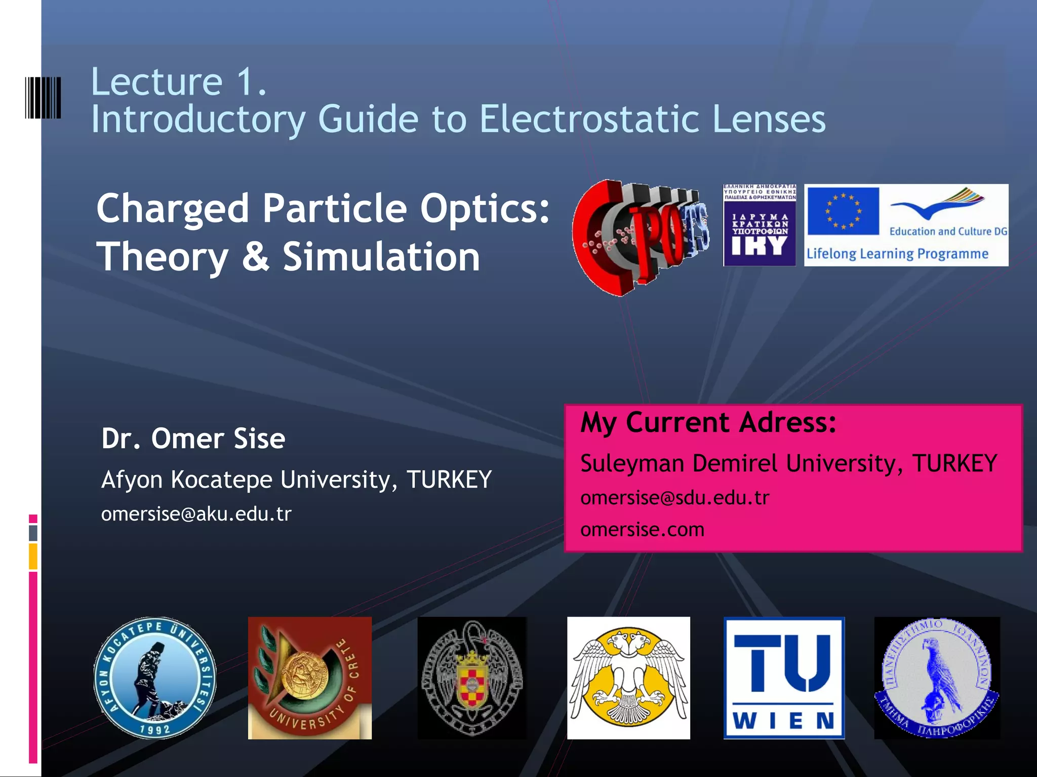 Lens lect 01 | PPT