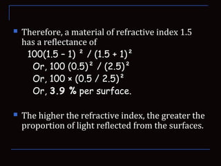 ophthalmic Lens material and design | PPT