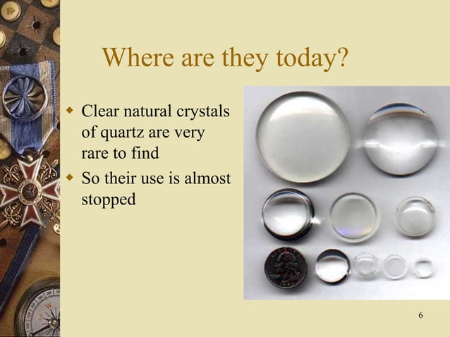 Lens material and its propertes | PPSX