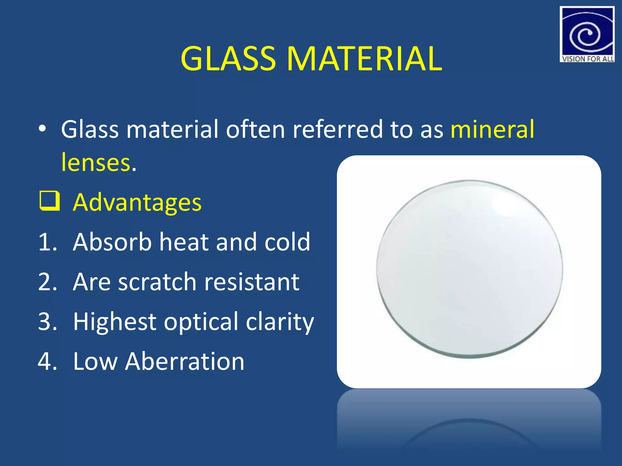 Lens material | PPTX