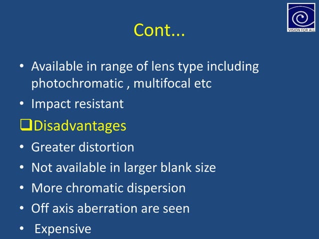 Lens material | PPTX | Skin Care | Beauty