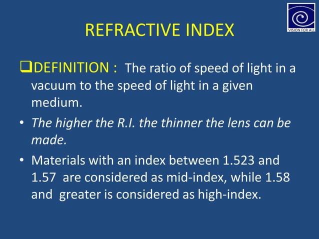 Lens material | PPTX | Skin Care | Beauty