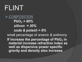 Lens material by zohra | PPT