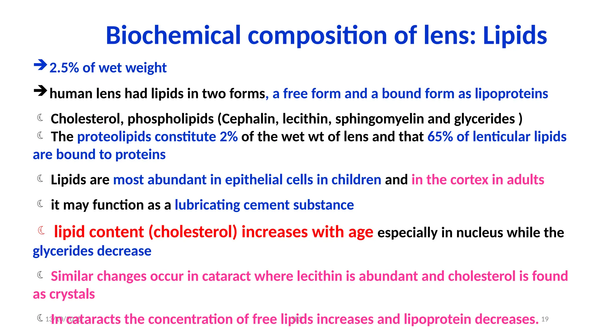 LENS OF EYE Diabetic Cataract PSC role of AGEs2025.pptx