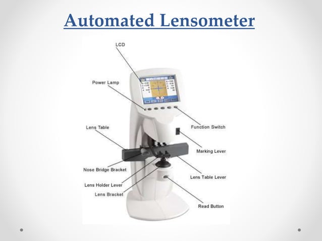 Lensometers | PPTX