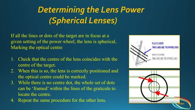 Lensometer | PPTX | Eye and Vision Conditions | Diseases and Conditions
